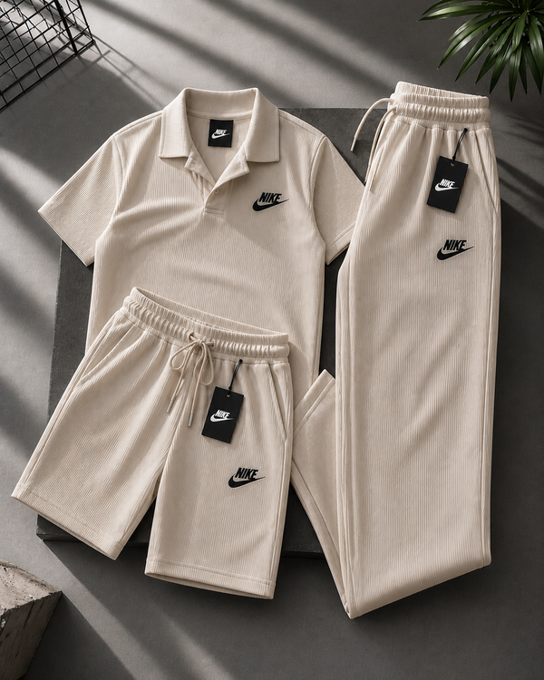Everyday Ribbed Comfort Polo Set – THOREAUER