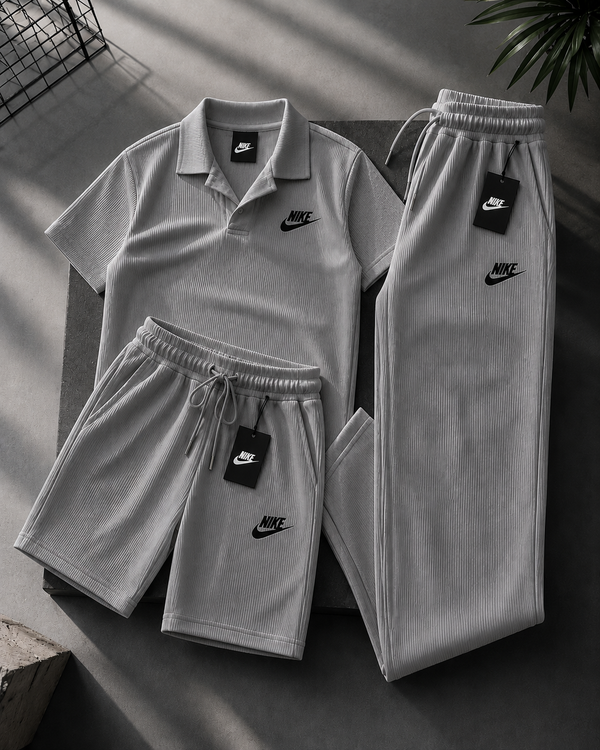 Everyday Ribbed Comfort Polo Set – THOREAUER